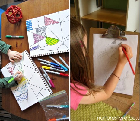 8 lakih ideja za zabavno crtanje sa decom