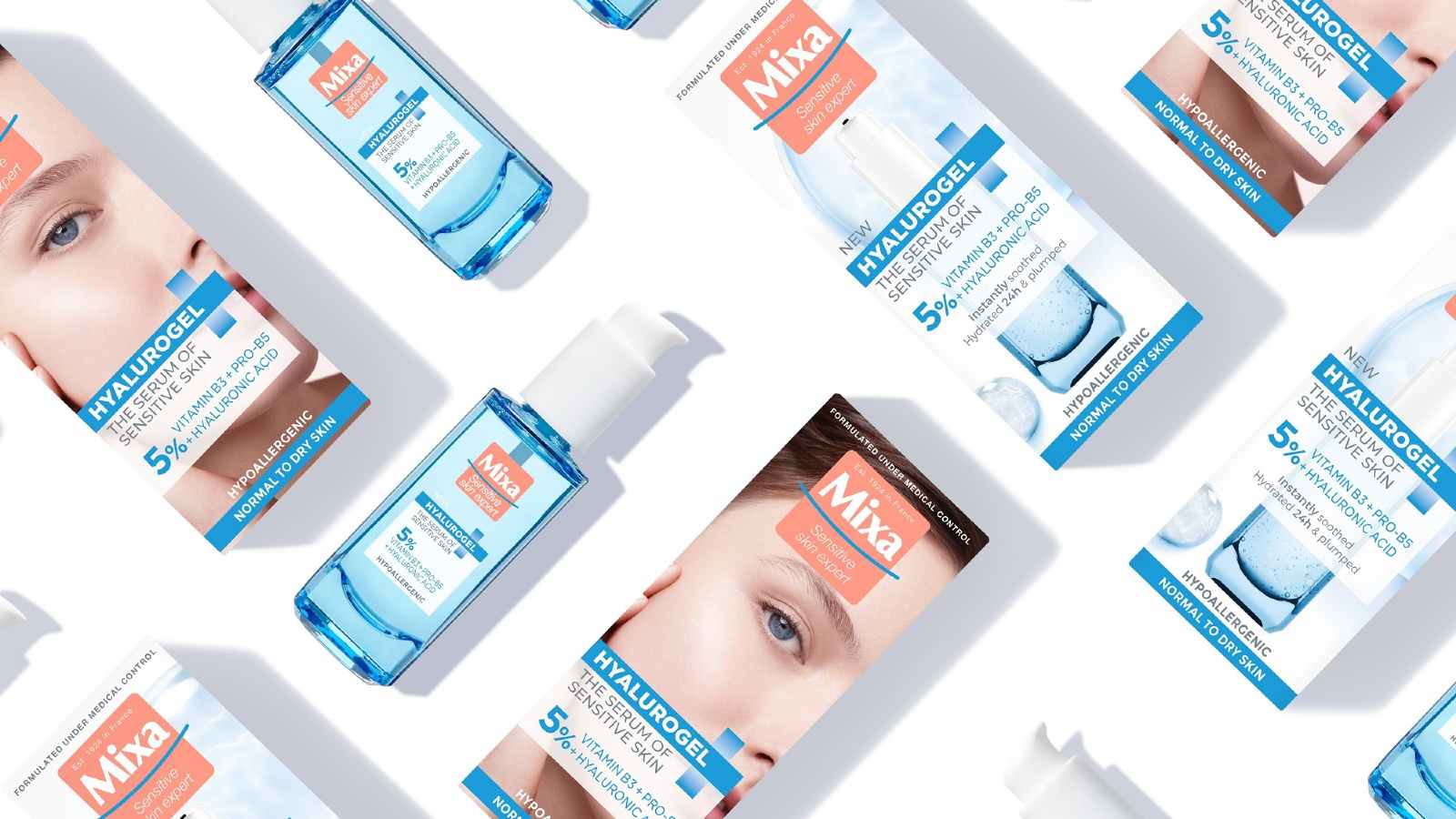 Upoznajte novi MIXA Hyalurogel serum sa savršenim miksom sastojaka za ...